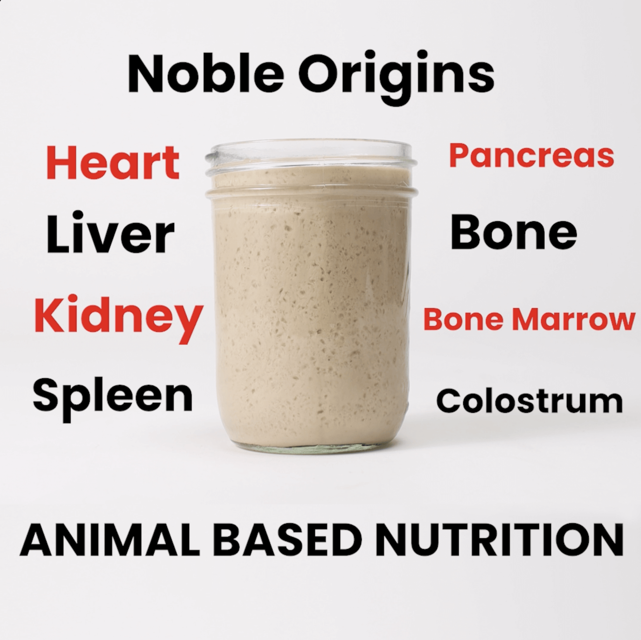 Nose to Tail Protein Powder | Beef Protein - Noble Origins – Noble Origins