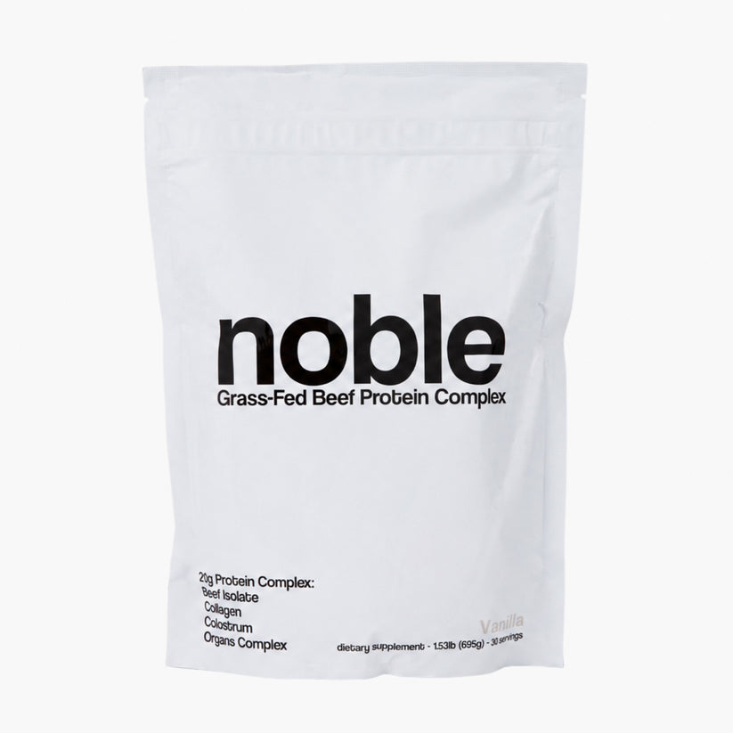 Noble All-in-One Protein: Vanilla – Noble Origins